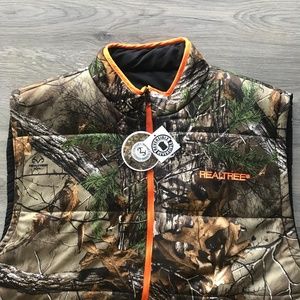 Realtree | Jackets & Coats | Realtree Hunting Vest Reversible Black ...